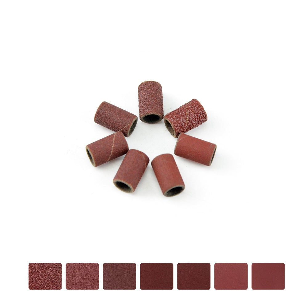 1/2" (12.7mm) x 1/4" (6.35mm) Aluminum Oxide Sanding Ring Bands Spiral